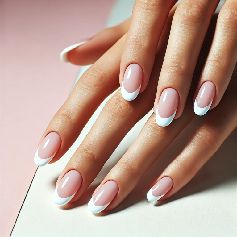 How to Create Gorgeous Nails with Tulips: A Step-by-Step French Tip ...